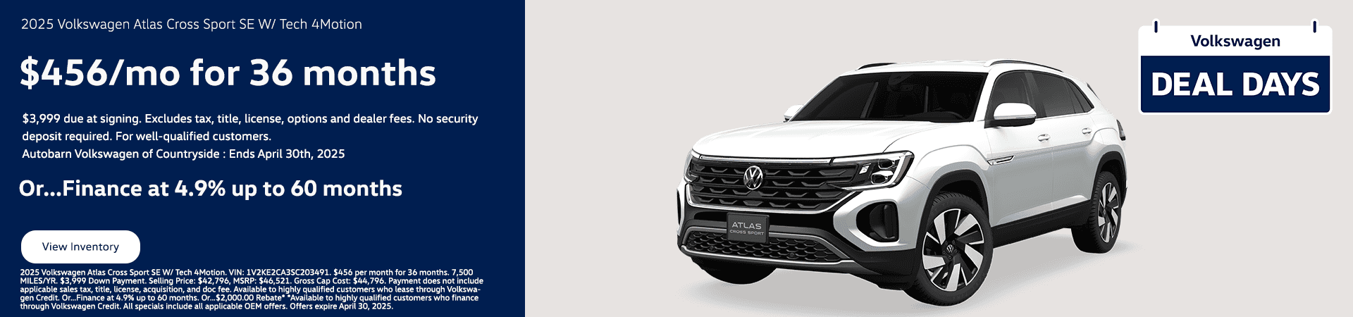 The Autobarn Volkswagen of Countryside | VW Dealer serving Chicago, IL