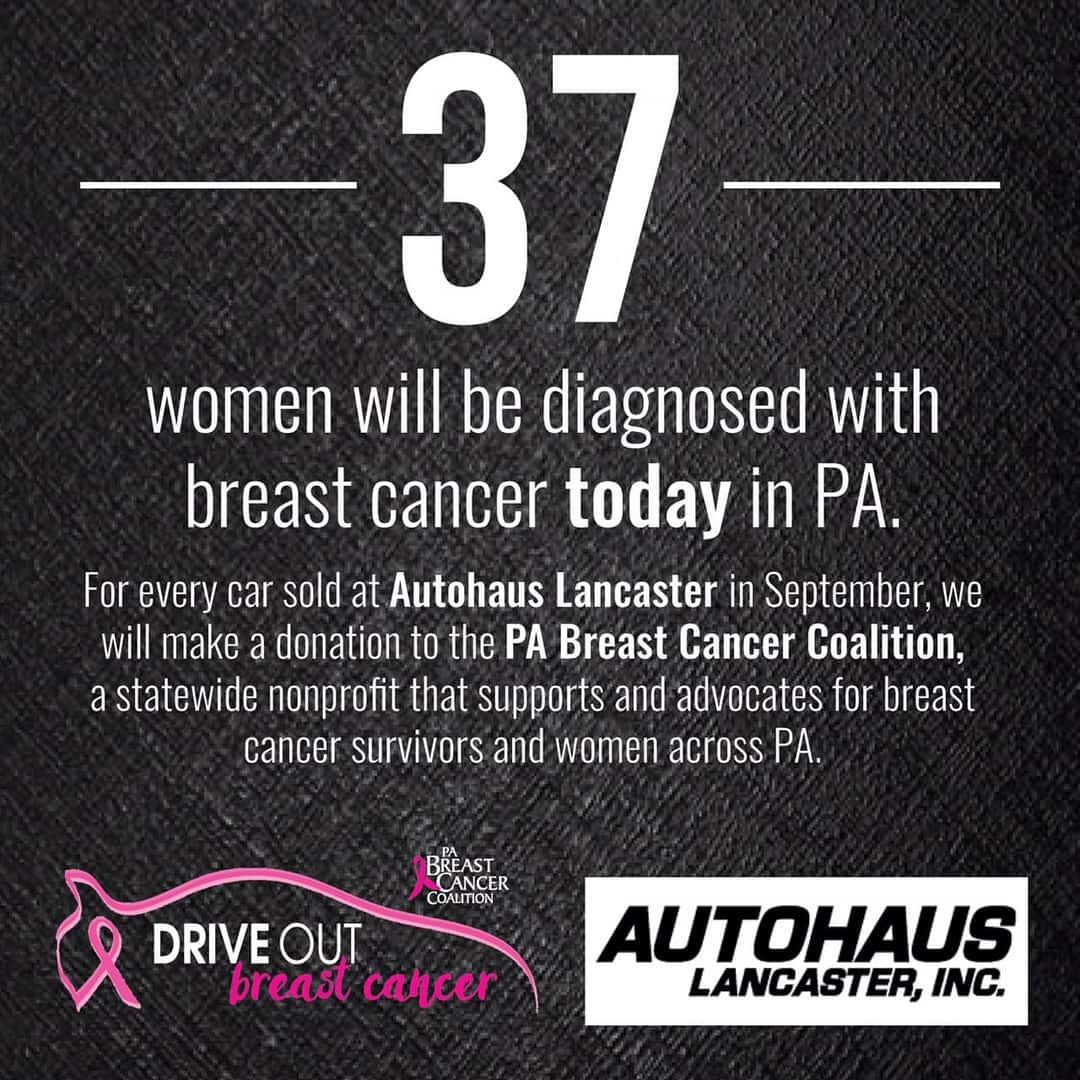 Drive Out Breast Cancer | Autohaus Lancaster, Inc