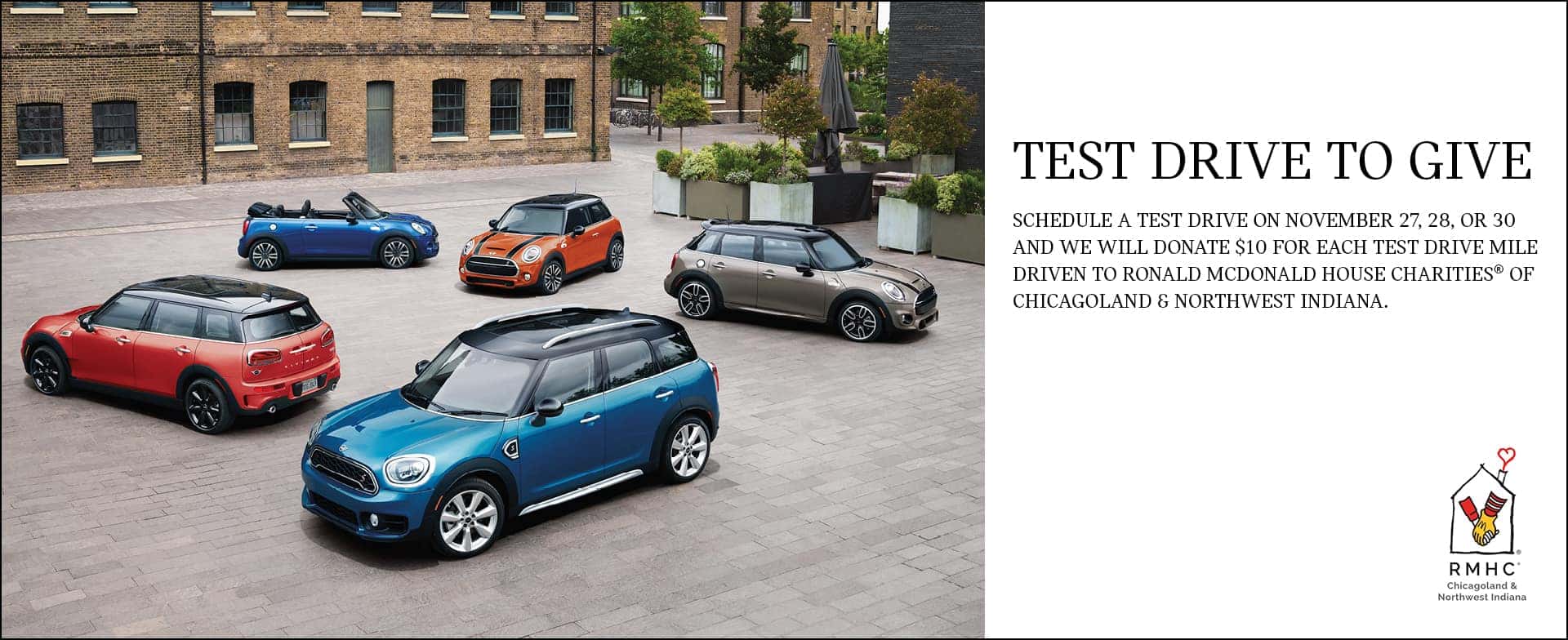 Test Drive to Give | Bill Jacobs MINI