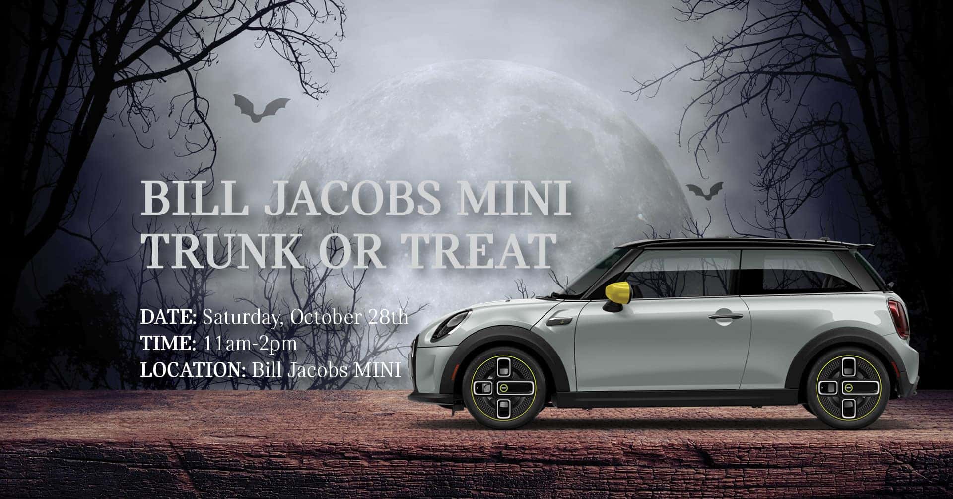 Trunk or Treat | Bill Jacobs MINI in Naperville Oct 28th 11am to 2pm