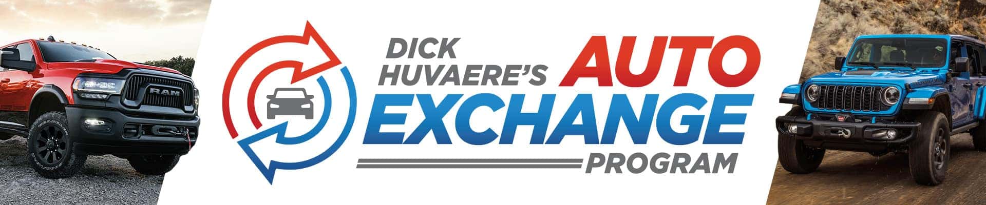Vehicle Exchange Program | Dick Huvaere's Richmond Chrysler Dodge Jeep RAM