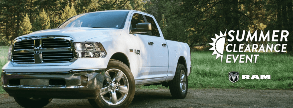 RAM Summer Clearance Event near Schaumburg | DuPage CDJR