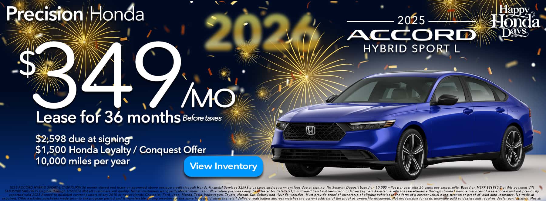 Honda & Used Car Dealer Downey, CA - Precision Honda