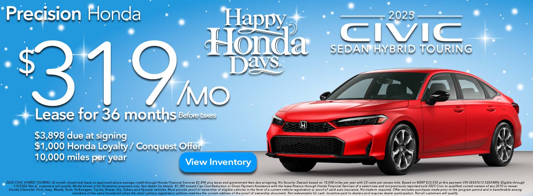 Honda & Used Car Dealer Downey, CA - Precision Honda