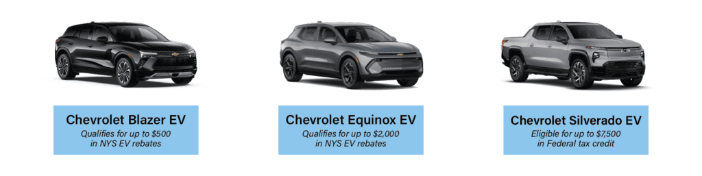 NEW and USED Electric Vehicle Rebates in Fairport, NY | Hoselton Auto Mall
