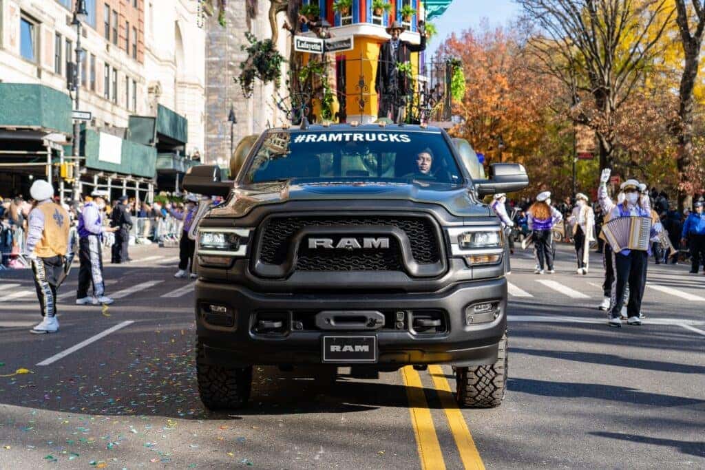 Ram Trucks Tow Oversized Loads In Holiday Tradition | Keller Bros ...