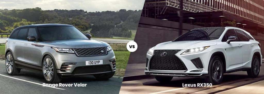 2021 Range Rover Velar vs. 2021 Lexus RX