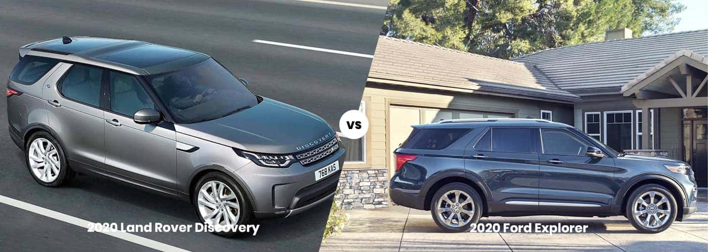 2020 Land Rover Discovery vs. Ford Explorer | Compare Rugged SUVs