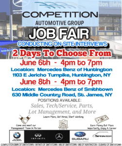 Competition Job Fair | Mercedes-Benz of Smithtown