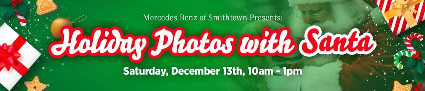 Pictures with Santa | Yorkie 911 Adoption | Mercedes-Benz of Smithtown