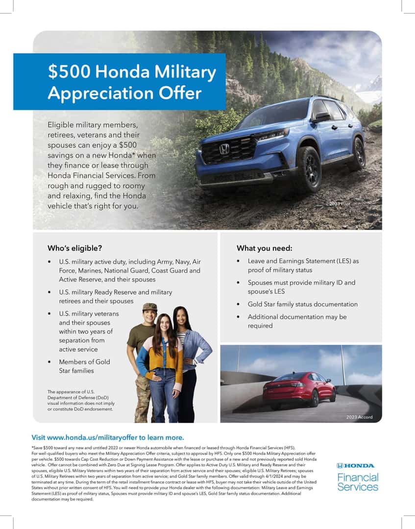 Honda Car Deals | Honda Deals | Lemon Grove Honda