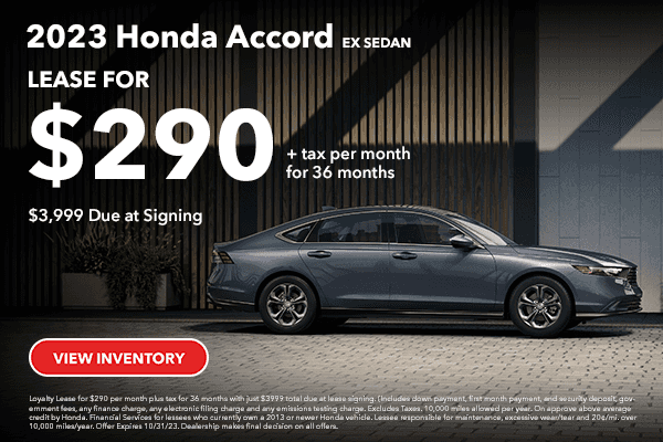 Honda Lease Deals | Honda Financing | Honda Dealership