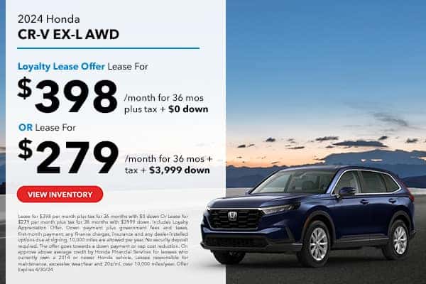 Honda Lease Deals | Honda Financing | Honda Dealership
