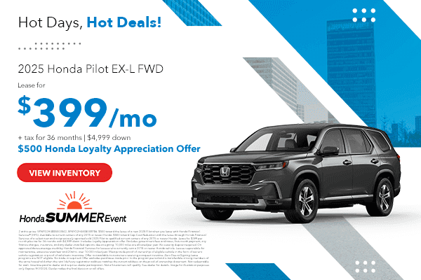 Honda Lease Deals | Honda Financing | Honda Dealership