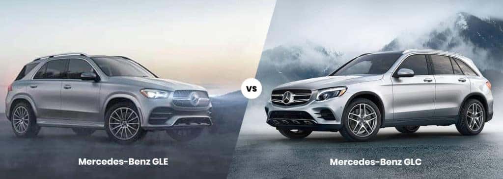 Comparison of the 2021 Mercedes-Benz GLC vs. GLE