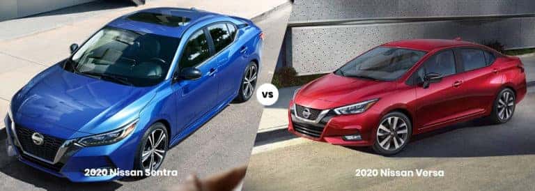 2020 Nissan Versa vs. Nissan Sentra | Scott Evans Nissan