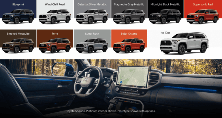 2024 Toyota Sequoia Release Date: New Redesigned SUV Model