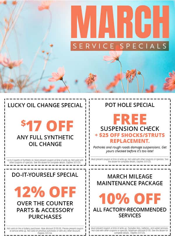 Auto Service Specials | Victory Honda of Muncie near Anderson