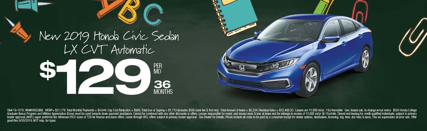 New Honda Civic for Sale | North Plainfield | VIP Honda