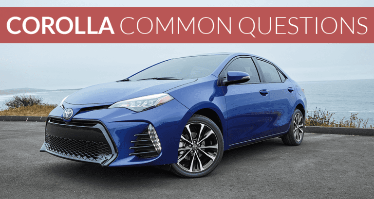 Corolla Common Questions | Wilsonville Toyota