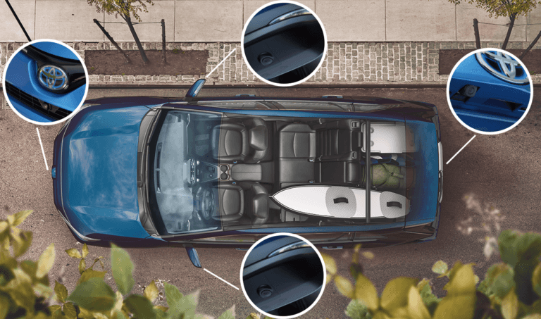 What is Toyota's Bird's Eye View Camera and How Does it Work ...