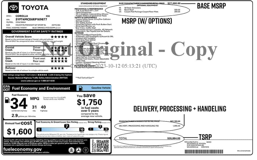 Understanding TSRP: Toyota's New Pricing Approach | Wilsonville Toyota